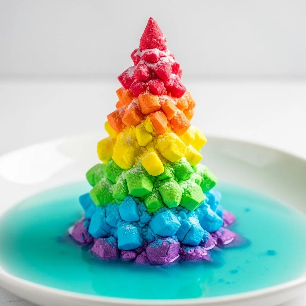 Baking Soda Christmas Tree