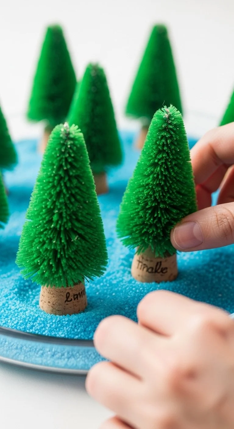 Baking Soda Crystal Trees