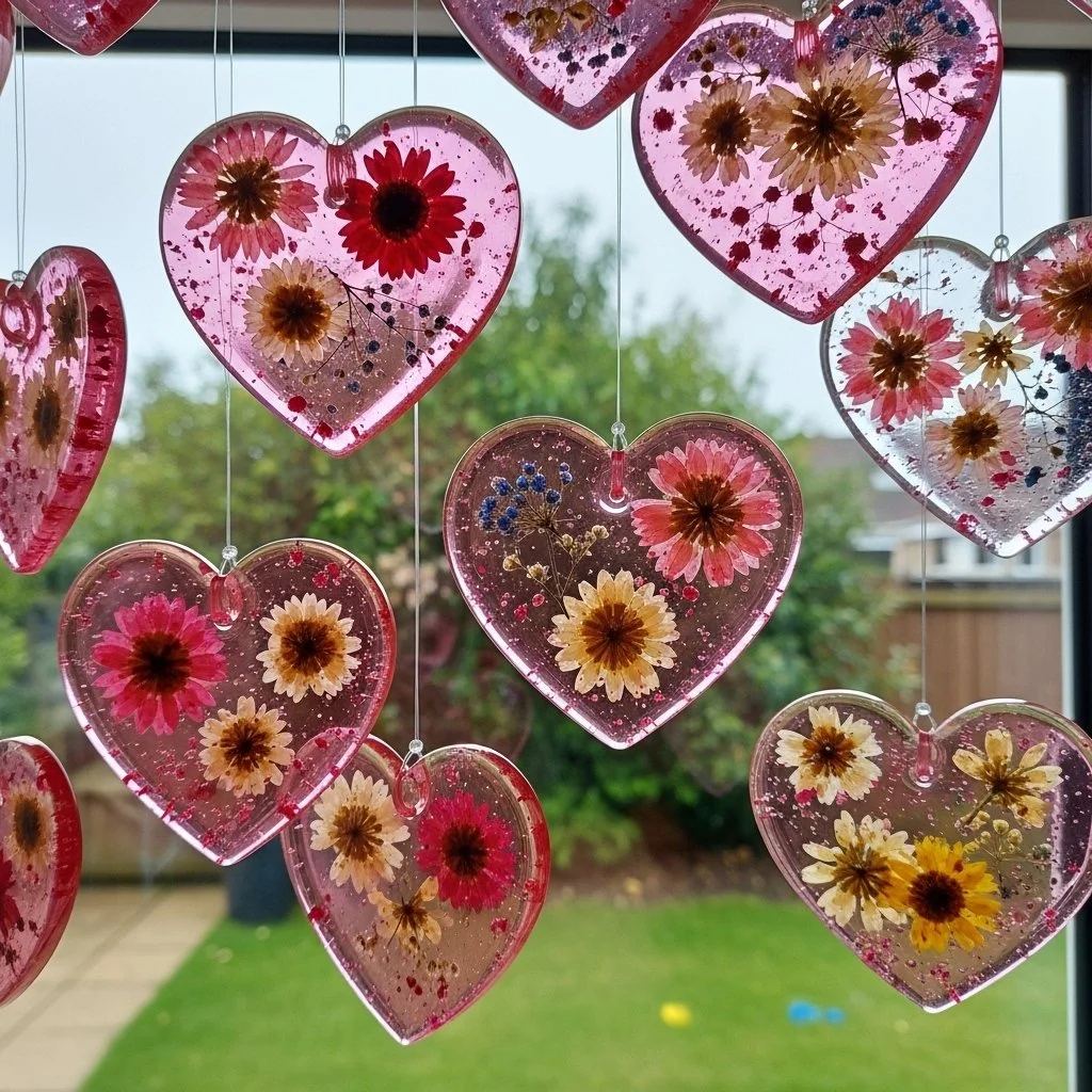 DIY Bioplastic Suncatchers