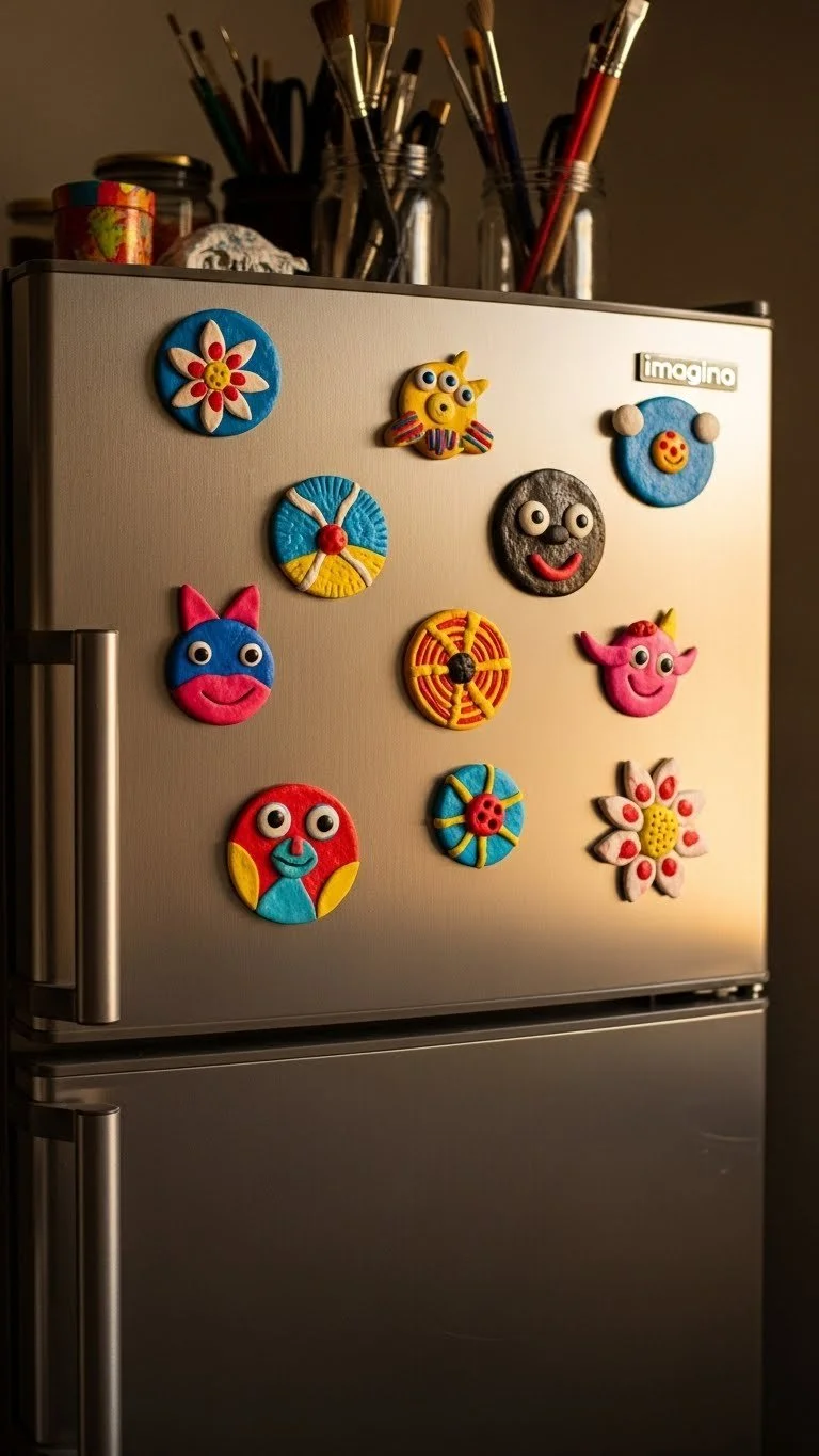 DIY Clay Magnets
