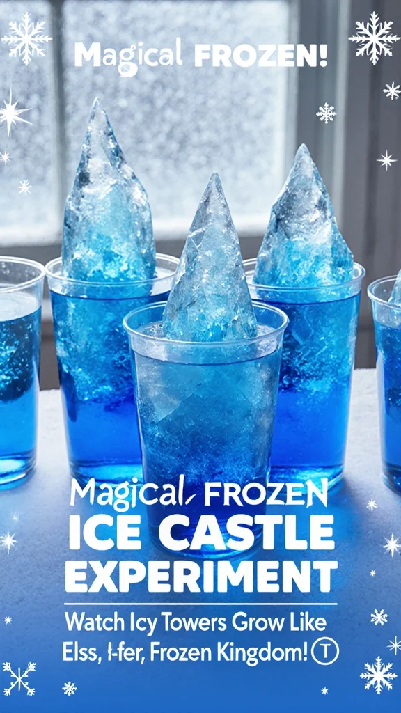 Frozen Elsa Ice Castle Experiment
