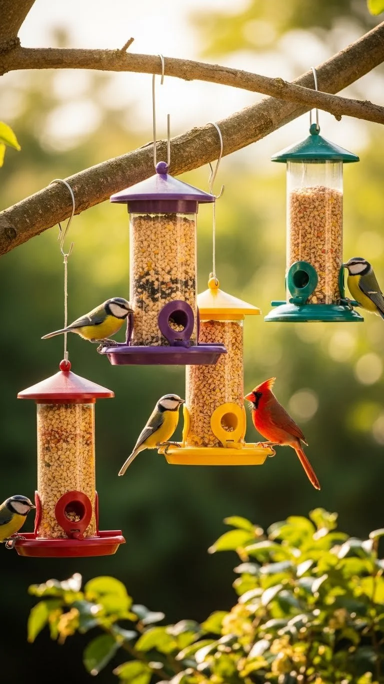Fruit and Grain Bird Feeders