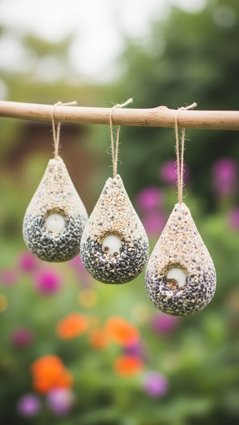 Handmade Birdseed Ornaments