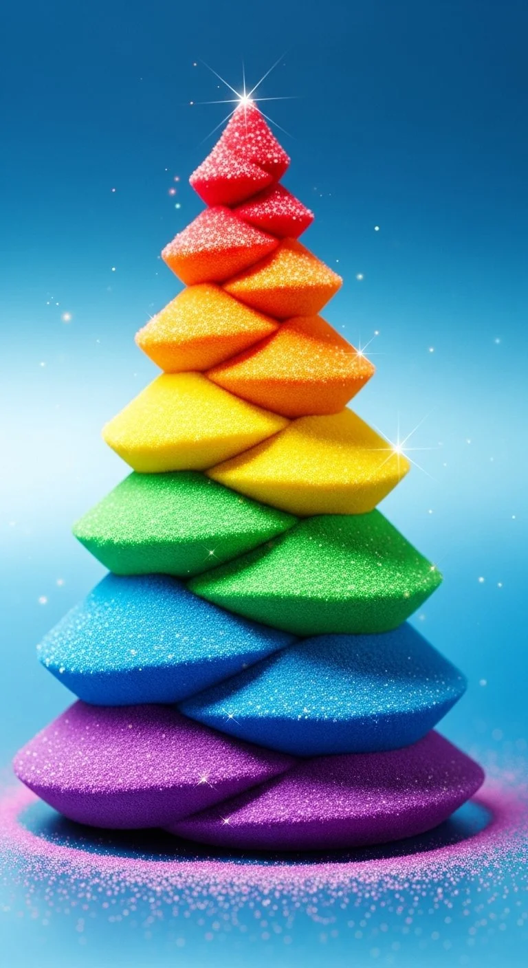 Make Your Own Baking Soda Christmas Tree