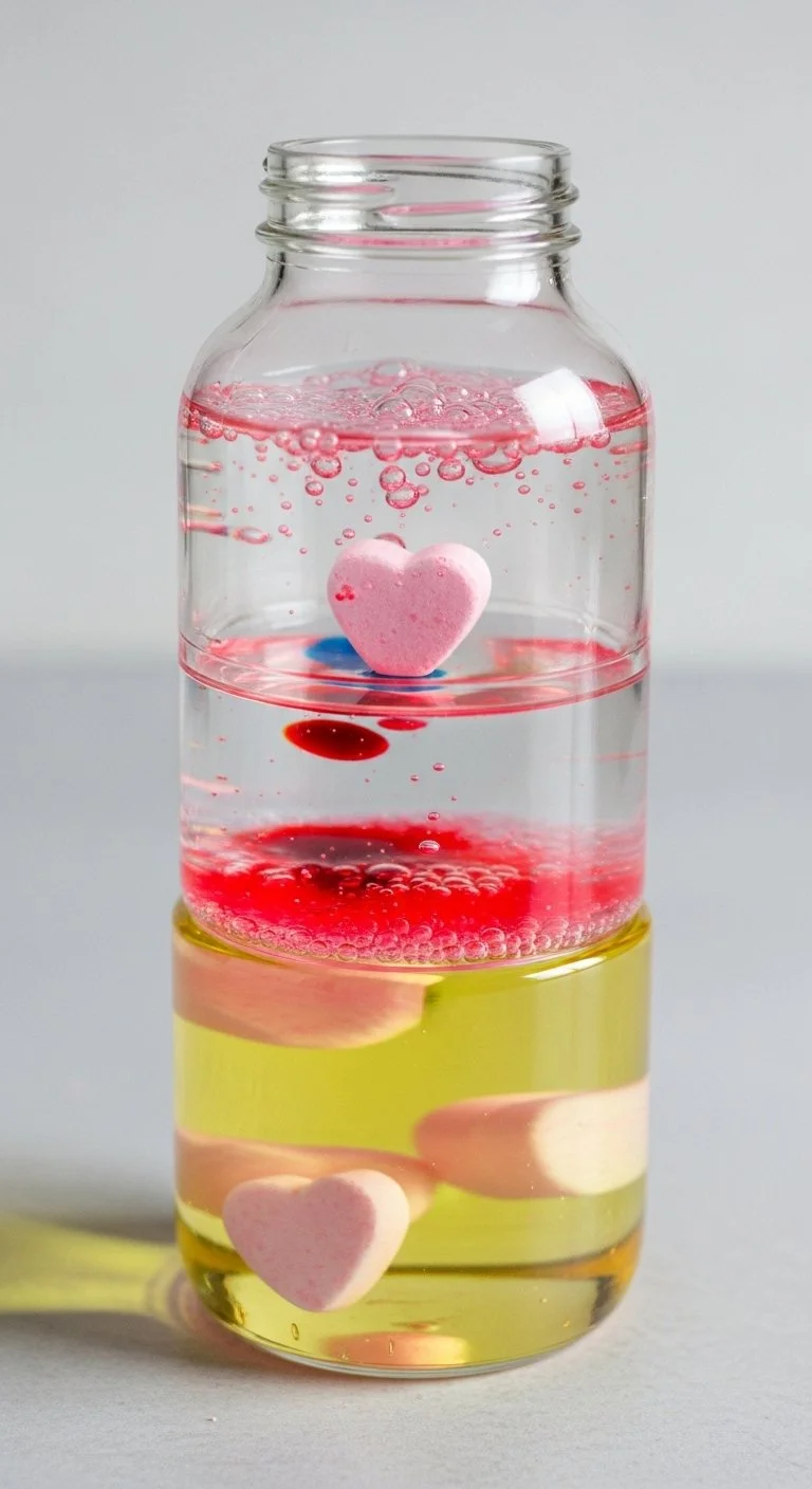 Make Your Own Valentine Lava Lamp at Home
