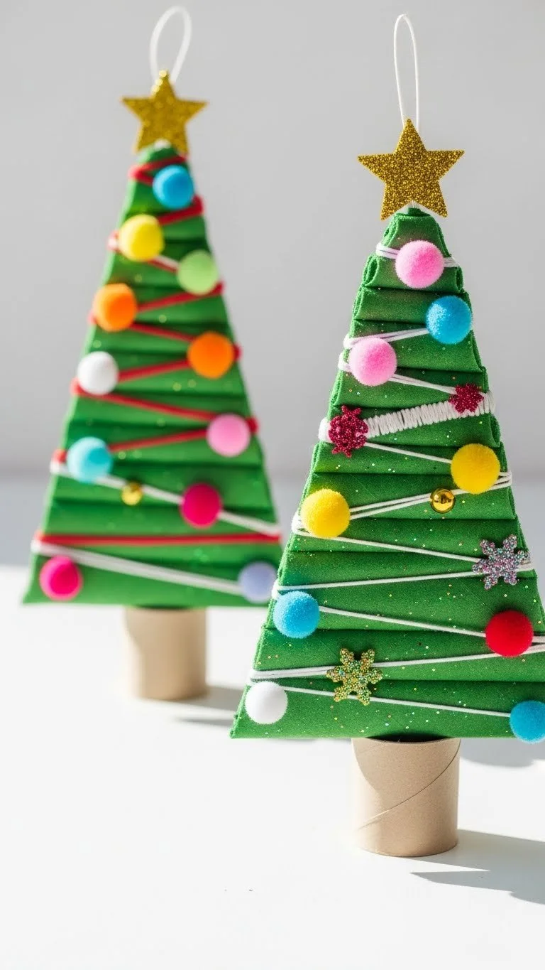 Paper Christmas Tree Decoration