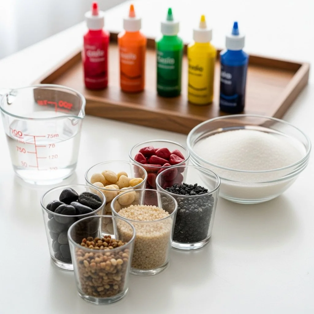 Rainbow Crystal Rocks (No Borax!)