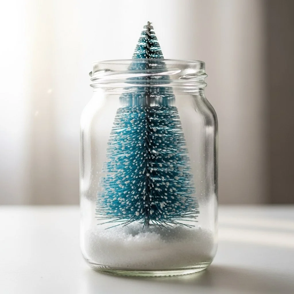 Snowstorm in a Jar – Winter Magic You Can Shake! - thecharmingrecipes.com