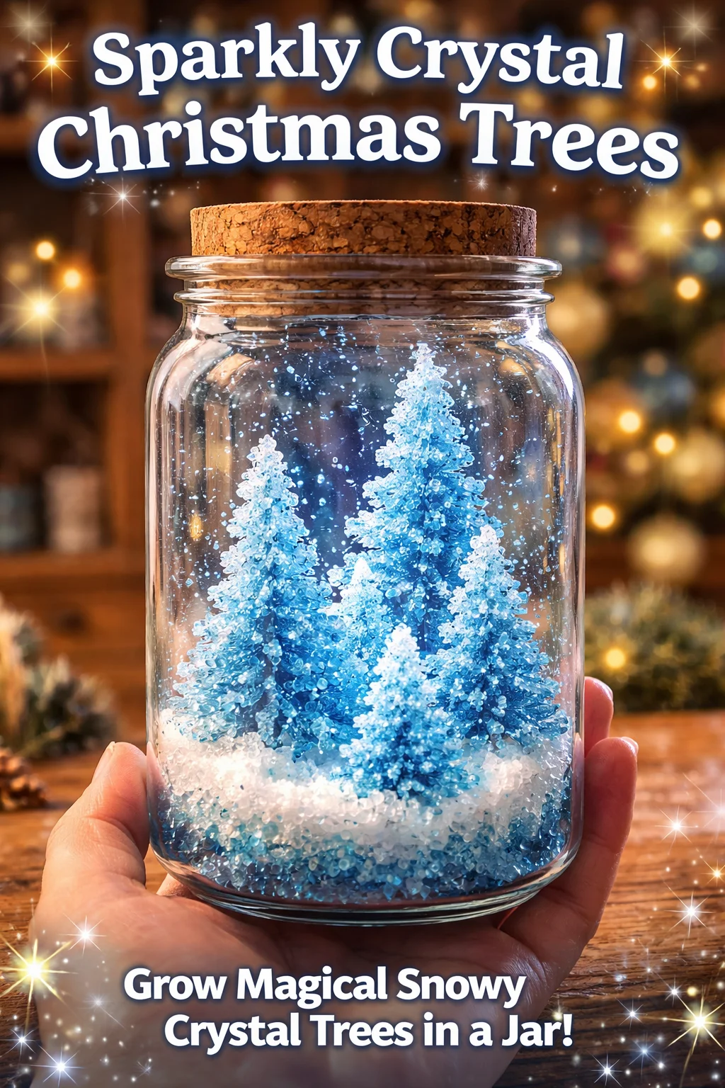 Sparkly Crystal Christmas Trees