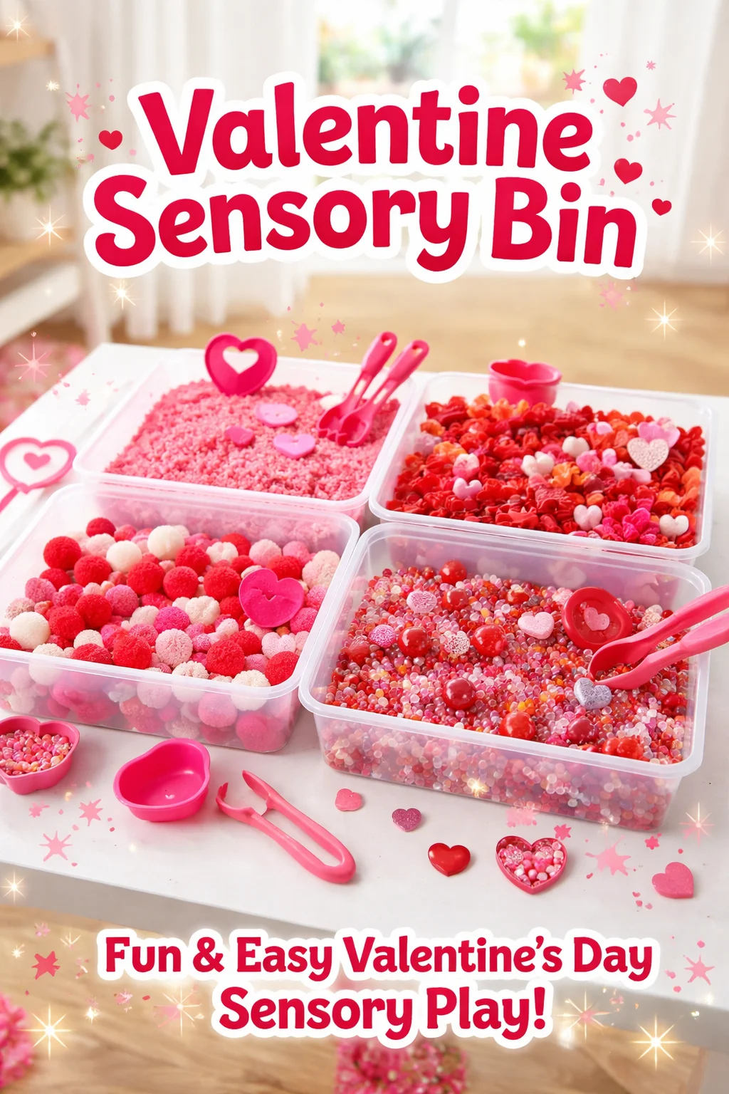 Valentine Sensory Bin