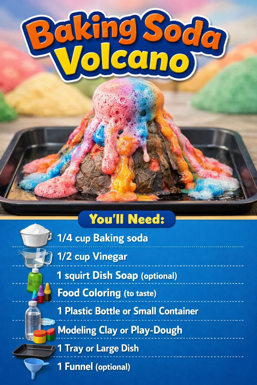 Baking Soda Volcano