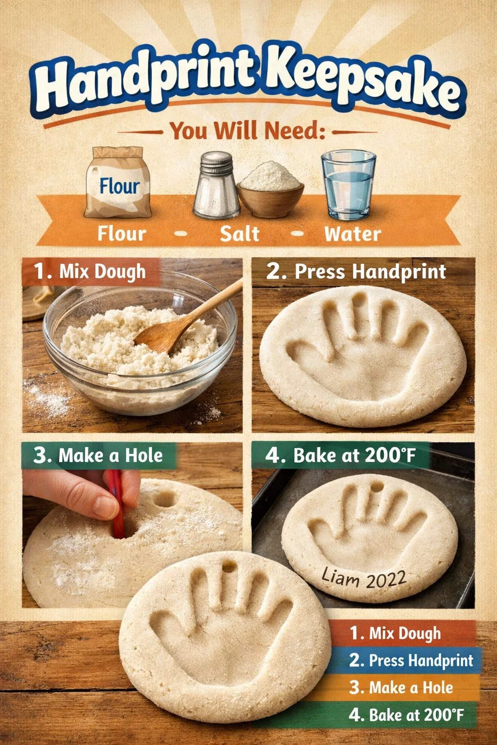 Handprint Keepsake
