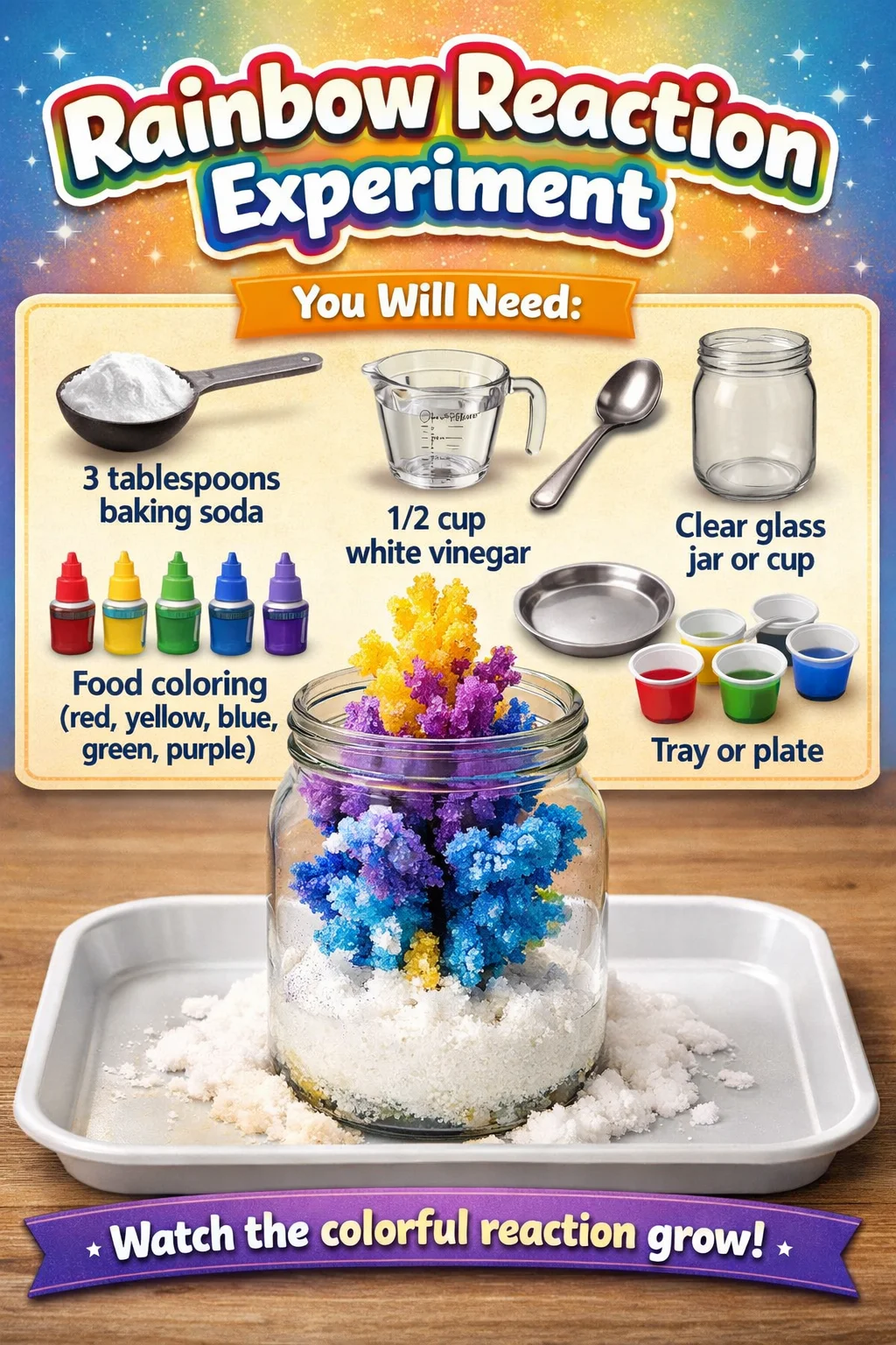 Rainbow Reaction Experiment