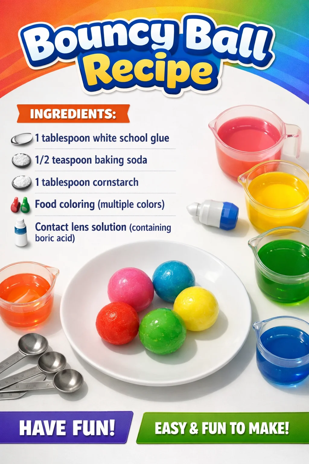 Bouncy Ball Recipe