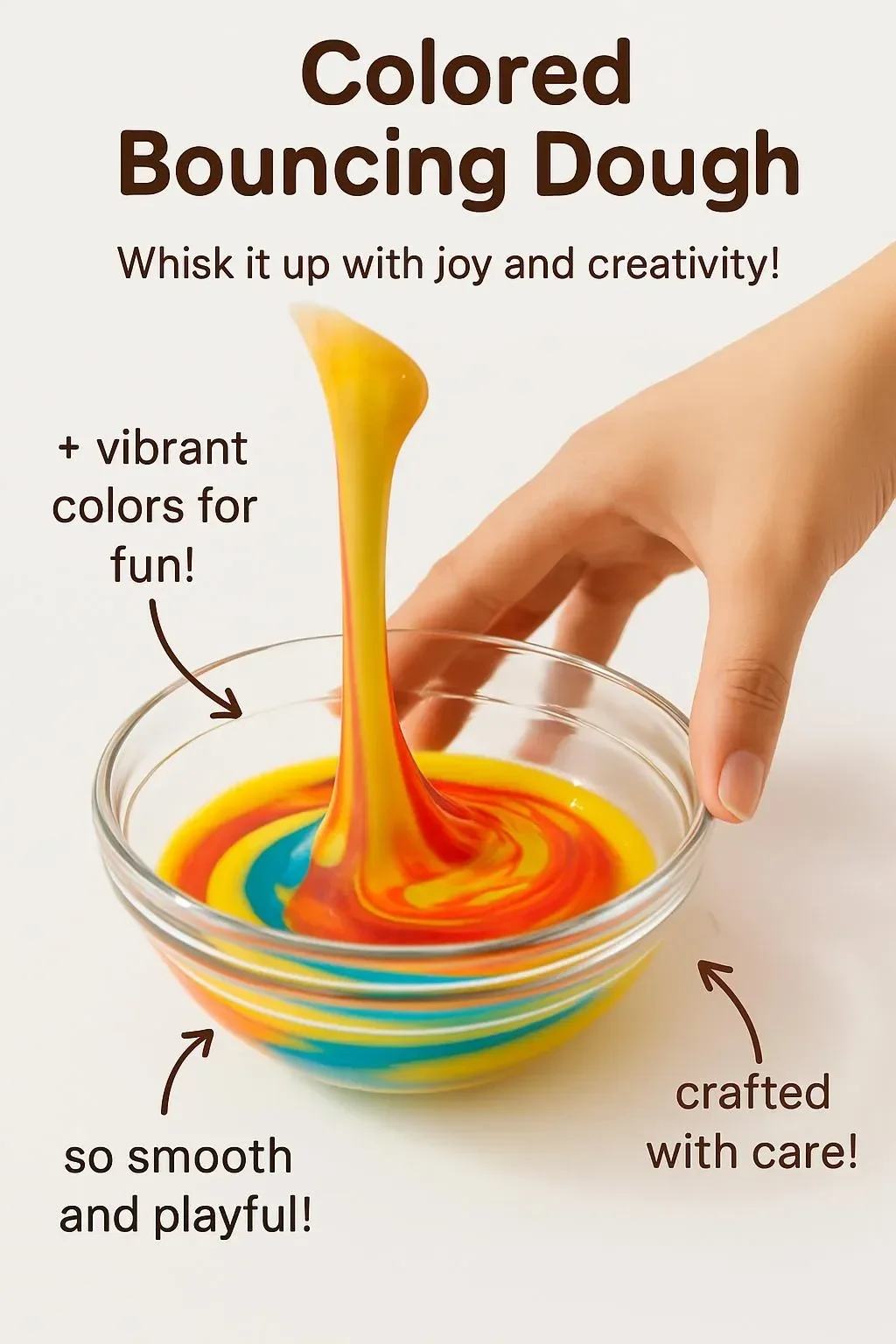 Colored Bouncing Dough
