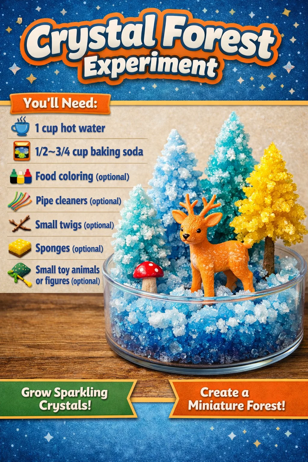 Crystal Forest Experiment