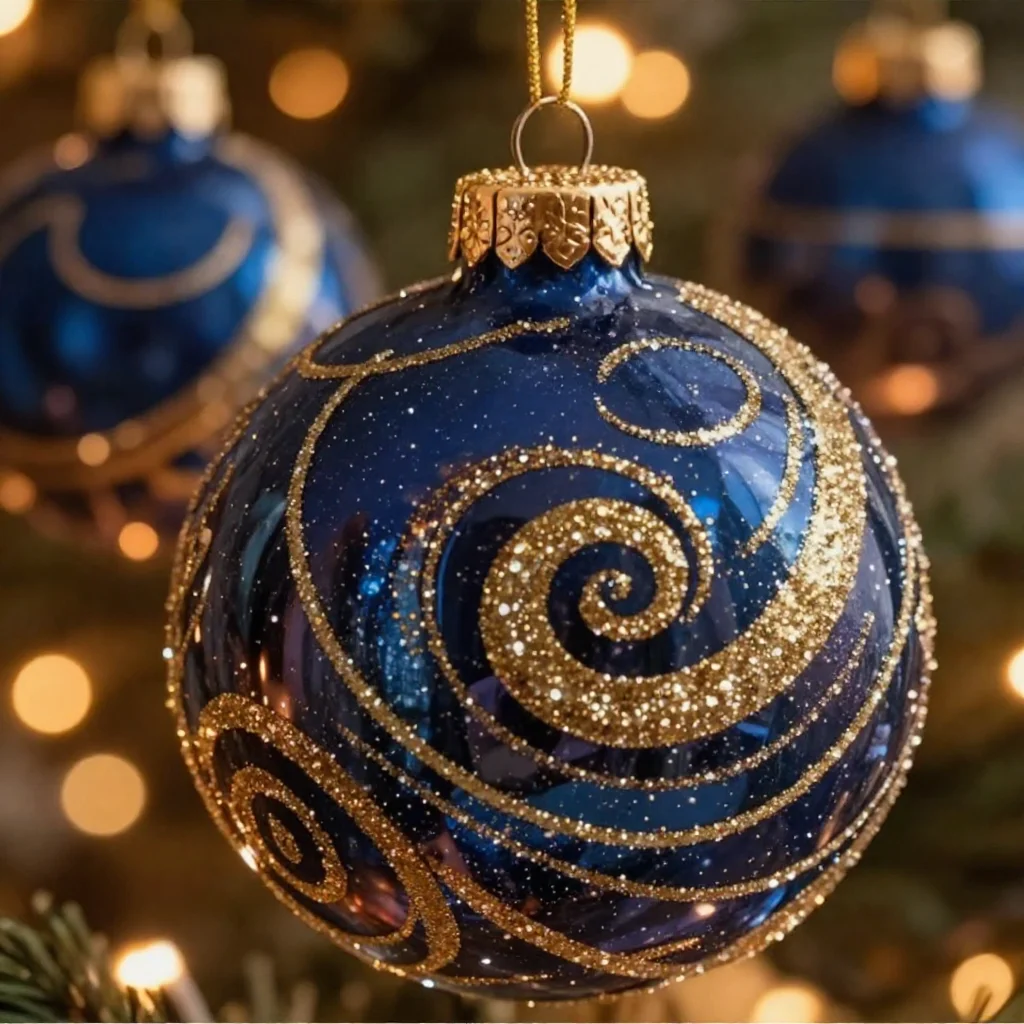 Baking Soda Galaxy Ornaments