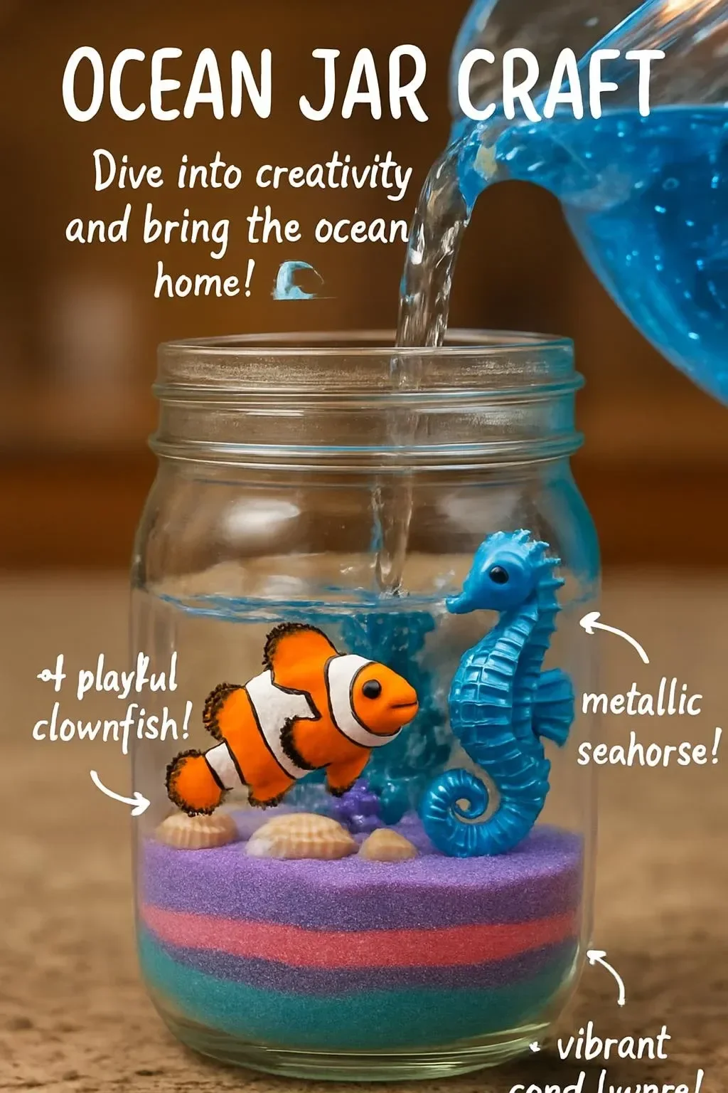Ocean Jar Craft
