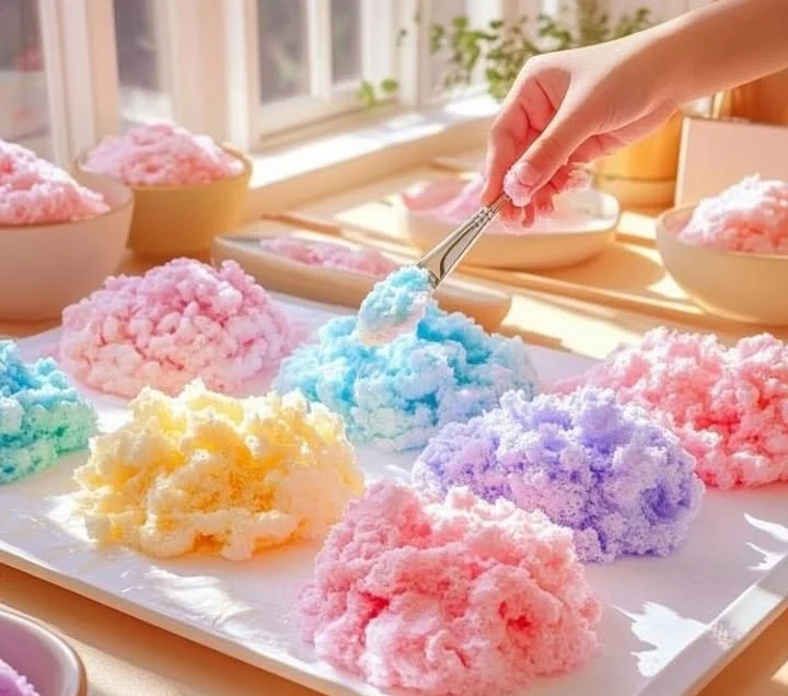 Shaving Foam Paint