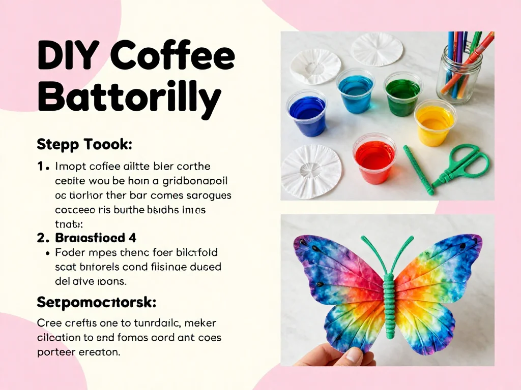 Coffee Filter Butterfly