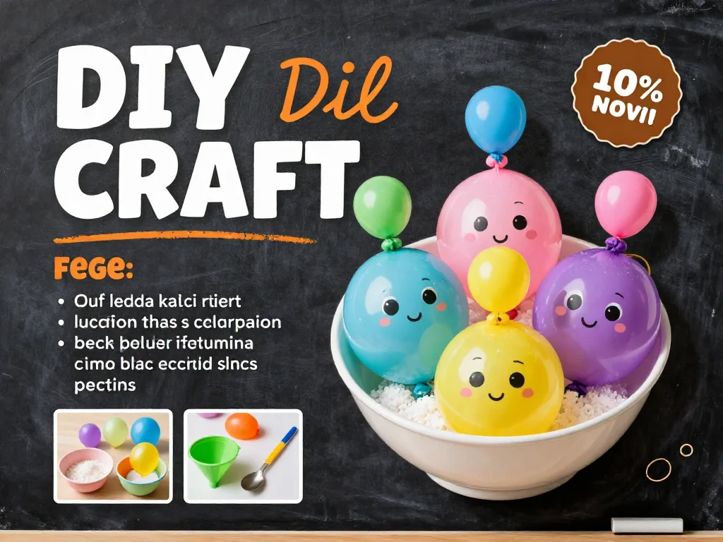 DIY Colorful Stress Balls