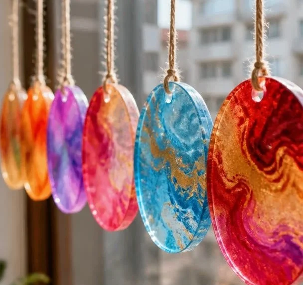 DIY Gelatin Suncatchers