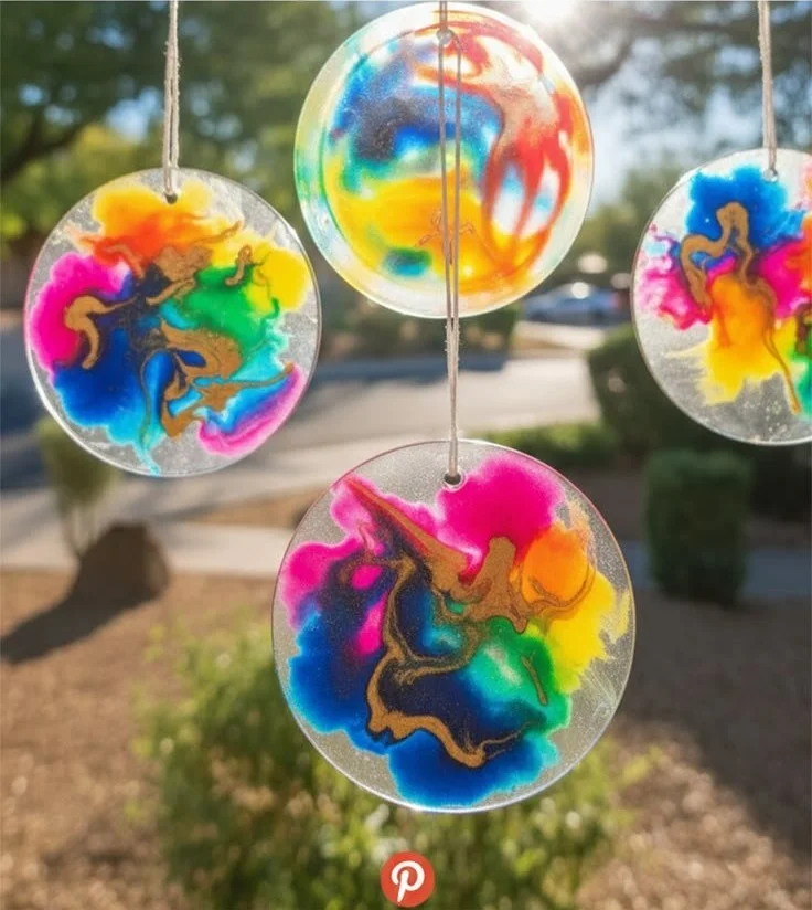DIY Glue Suncatcher Craft for Kids: Stunningly Beautiful and ...